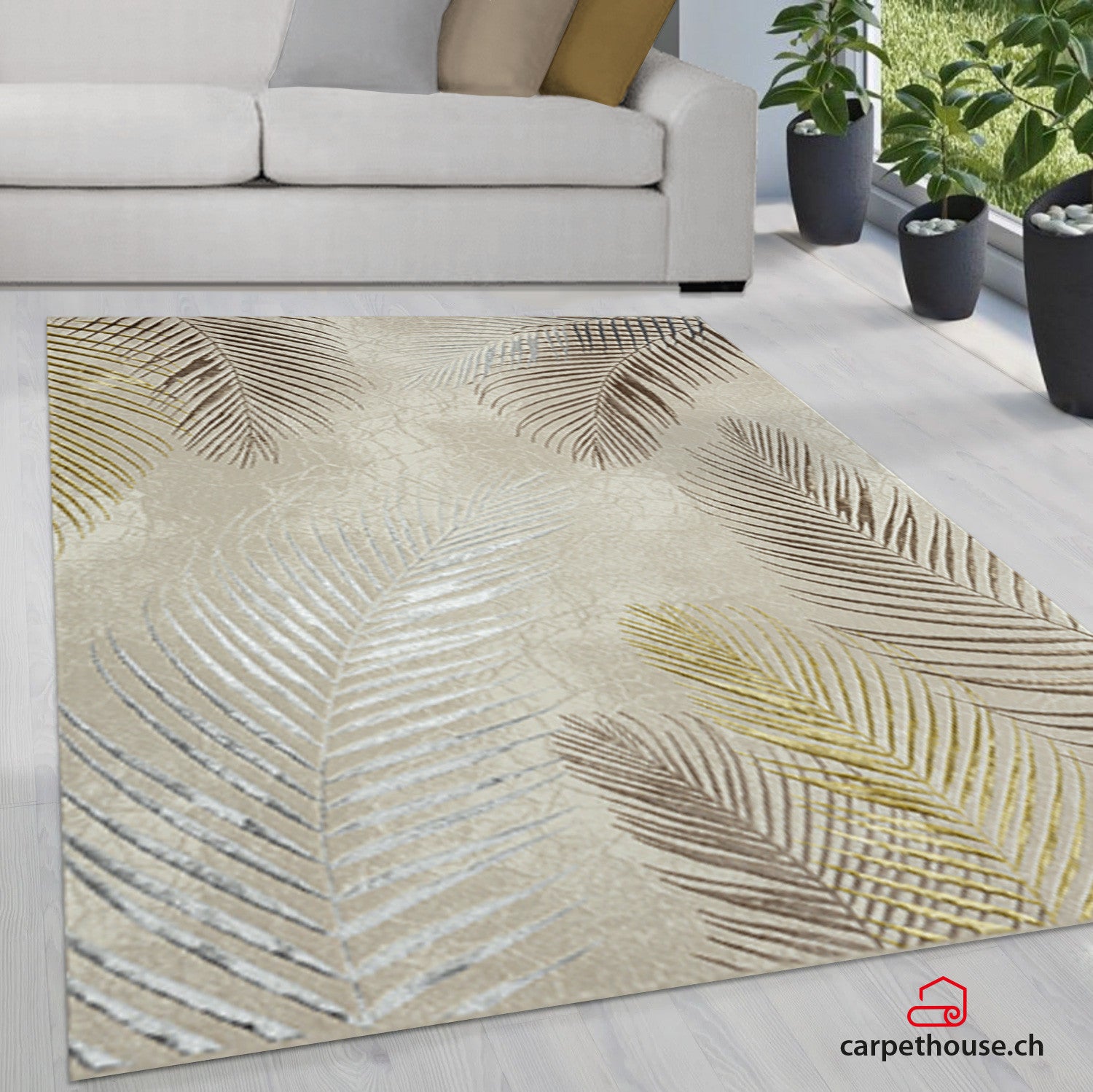 Tapetto Creation 50051 260-Cream – carpethouse.ch
